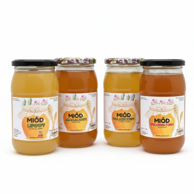 Miód Wielokwiatowy - naturalny smak i zdrowie – Pasieka Obarscy